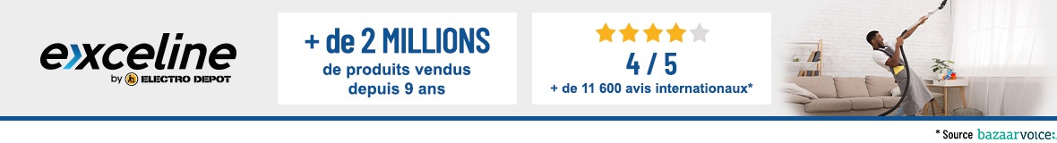 Filtre pour aspirateur cuve Exceline ZN1402 - Electro Dépôt