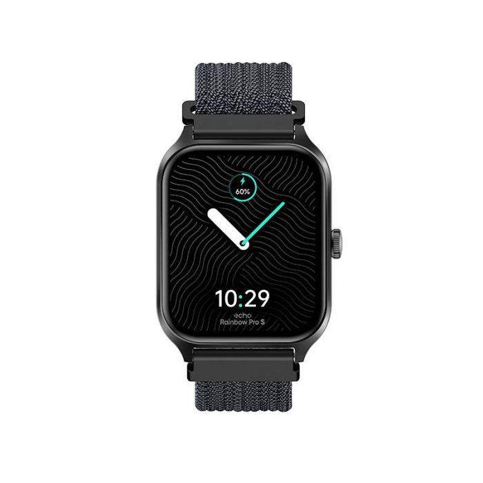 Smartwatch ECHO Rainbow Pro S Zwart - ELECTRO DEPOT