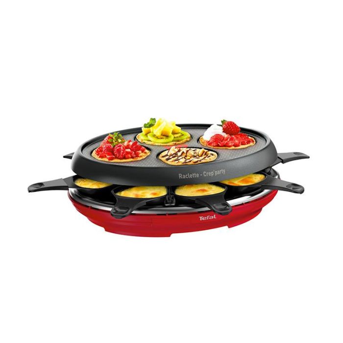 Raclette multifonctions TEFAL CREP'PARTY RE310512 - Electro Dépôt