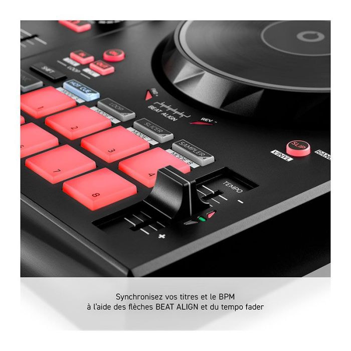 Mengpaneel USB HERCULES INPULSE 300 MK2 - Electro Dépôt