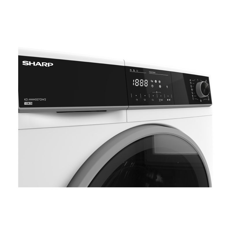 Sèche-linge 10Kg PAC SHARP KD-HHH0S7EW21-FR - Electro Dépôt