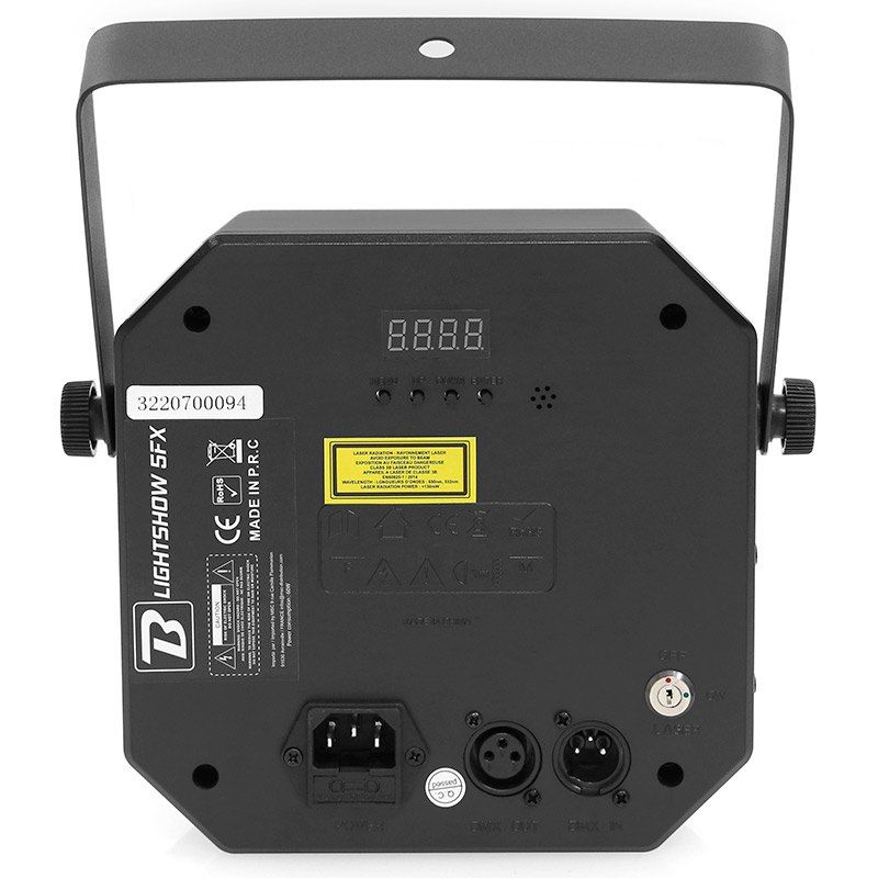 Laser BOOMTONEDJ LIGHT SHOW 5FX - Electro Dépôt