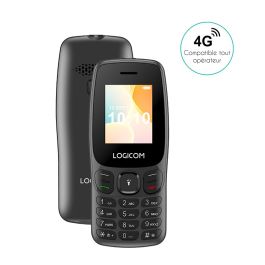 Mobile LOGICOM E44 4G 128Mo Noir - ELECTRO DEPOT