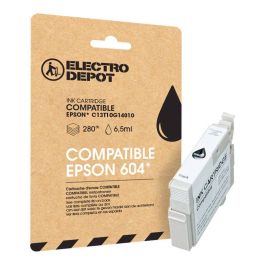 Cartouche d'encre ELECTRO DEPOT compatible Epson E 604 noir - Ananas ...